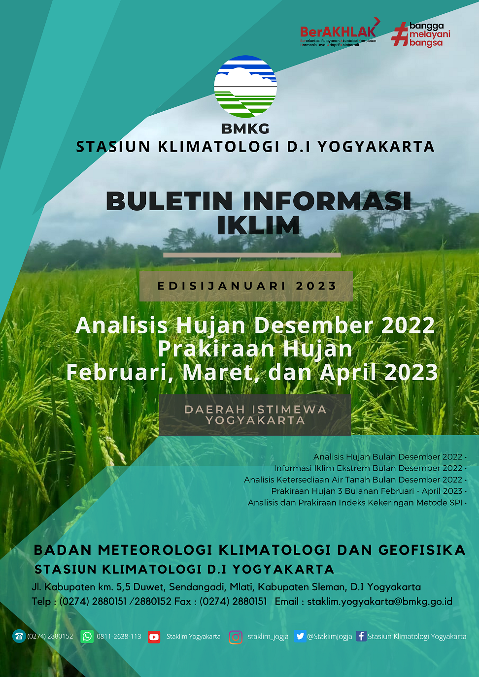 Buletin Informasi Iklim Januari 2023 - Website Resmi Stasiun ...