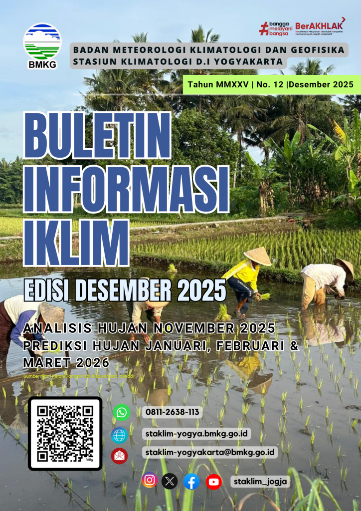 Buletin Informasi Iklim Desember 2025 - Stasiun Klimatologi D.I Yogyakarta